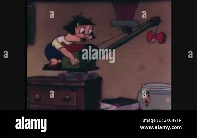 1936 - In this animated film, a boy drops a fish in his sleeping father ...