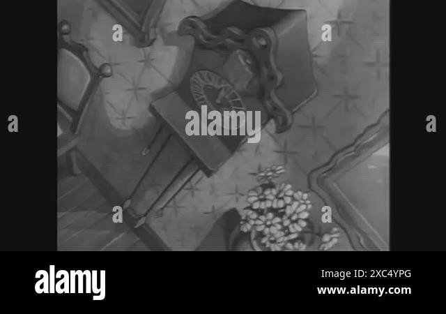 1936 - In this animated film, a kitten bats at a cuckoo clock, another ...