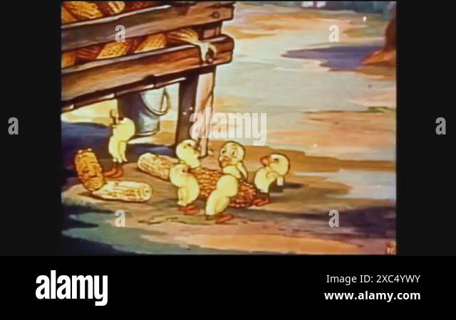 1939 - In this animated film, the donkey Spunky steals corn on the cob ...