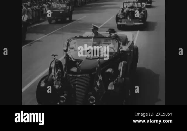 1945 - Last part of a newsreel about General Jonathan Wainwright's ...