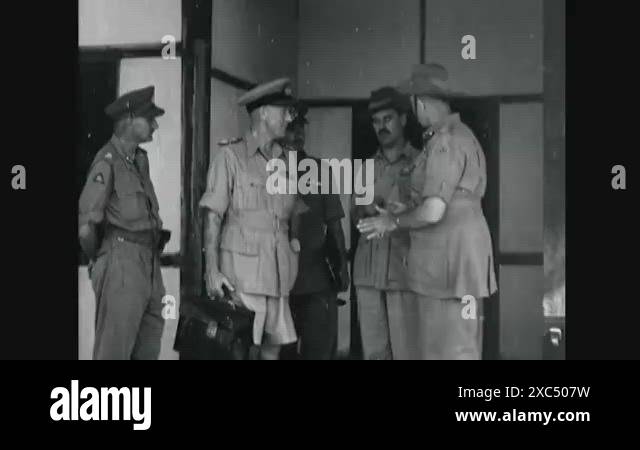 Allied military commanders pose Stock Videos & Footage - HD and 4K ...