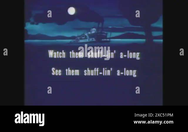 1950 - In this animated film, a bouncing ball helps viewers sing along ...