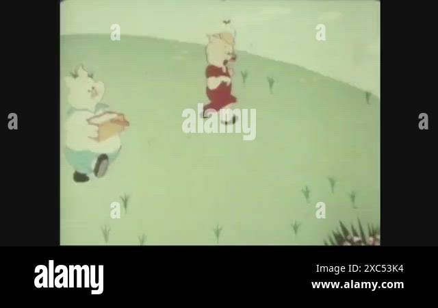 1950 - In this animated film, ants steal a pig couple's picnic, fish ...