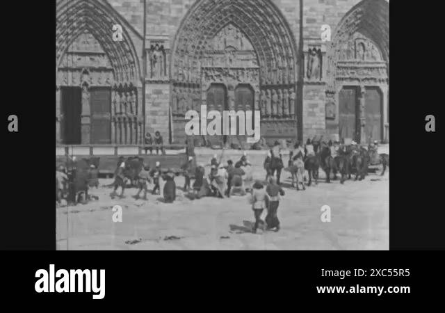 1923 - In this silent movie adaptation of the Hunchback of Notre Dame ...