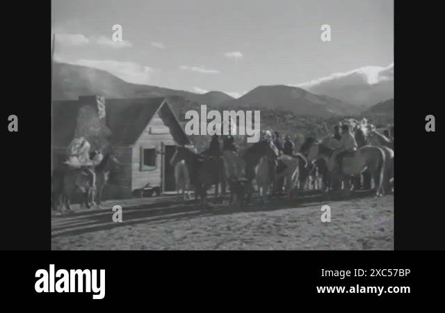 1937 - In this western film, a group of cowboys and Indians chases down a cattle rustler on ...