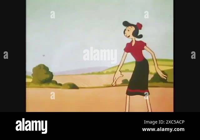 1956 - In this animated film, Popeye and Bluto compete for Olive Oyl's vote by fighting over who ...