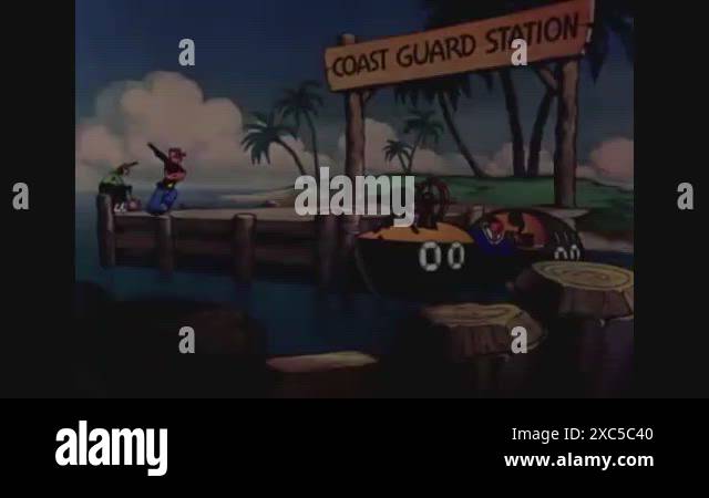 1937 - In this animated film Popeye, Wimpy and Olive Oyl answer a Coast ...