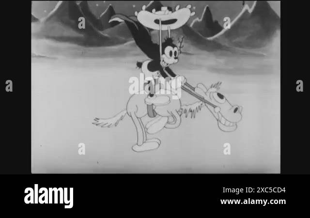1933 - In this animated film, Cubby the gaucho dances the tango with a ...
