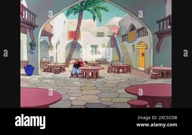 1937 - In this animated film, Popeye fights Abu Hassan as played by ...