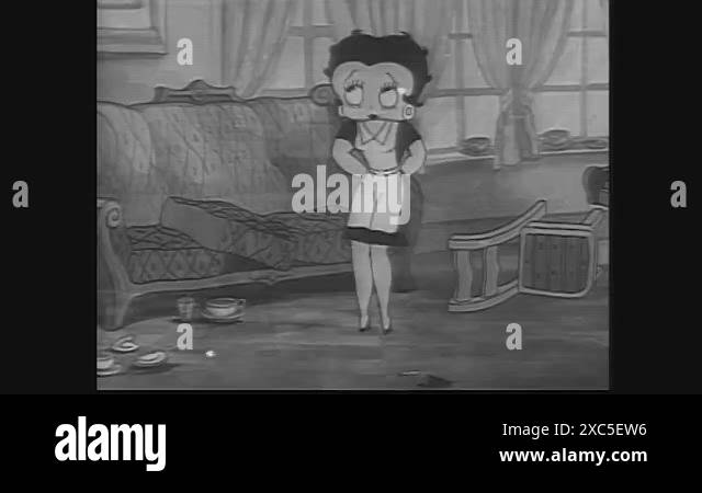1937 - In this animated film, Betty Boop sings while she cleans up but ...