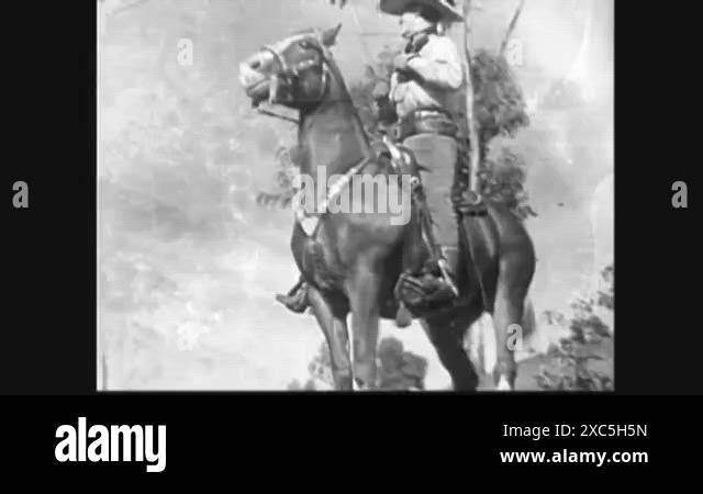 1935 - In this western film, outlaws jump on their horses to chase down ...