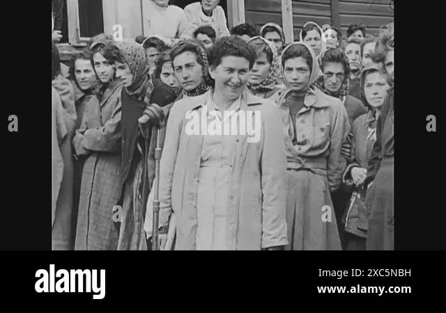 1945 - A female doctor who was imprisoned at Bergen-Belsen ...
