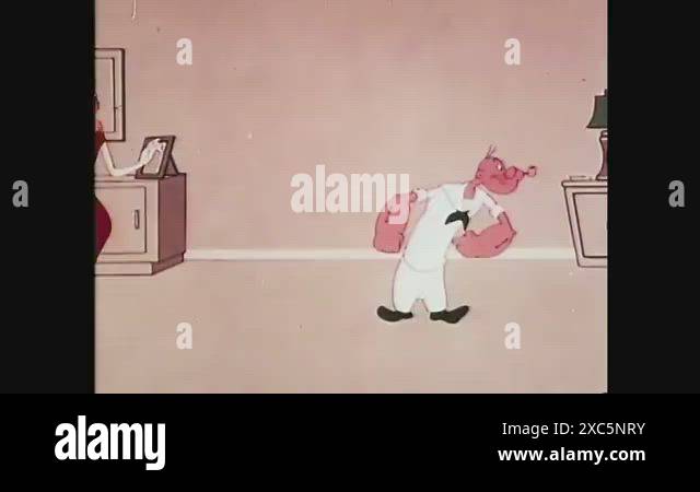 1956 - In this animated film, Olive Oyl literally melts when Popeye ...