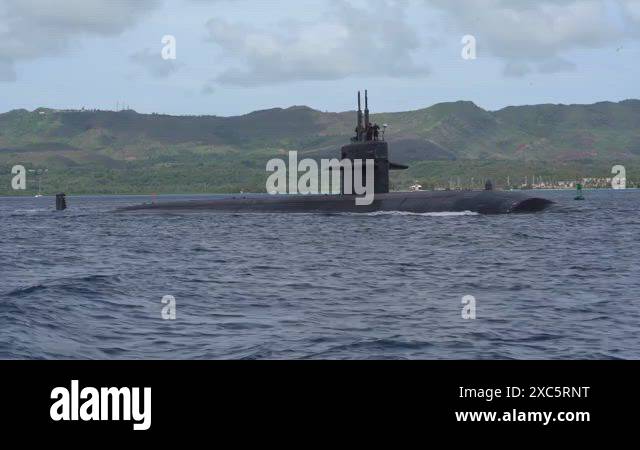 2020 Los Angeles class fast attack submarines and navy crew transit ...