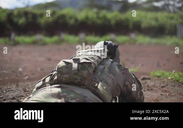 2020 U.S. Army soldiers weapons qualification using night vision ...