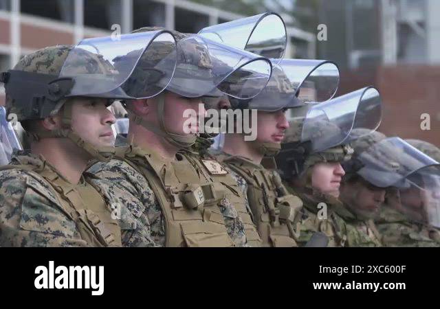 2021 2d Combat Engineer Battalion marine non-lethal weapons riot and ...