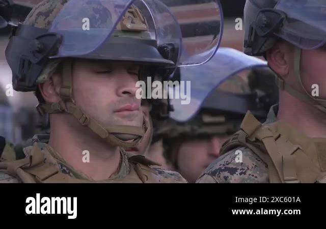 2021 2d Combat Engineer Battalion marine non-lethal weapons riot and ...