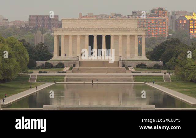 2021 Lincoln Memorial and the Mall, camera motion control closeups of ...