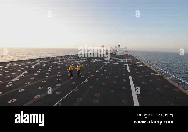 2021 MV-22B Osprey operates off the flight deck of the USNS Mercy’s ...