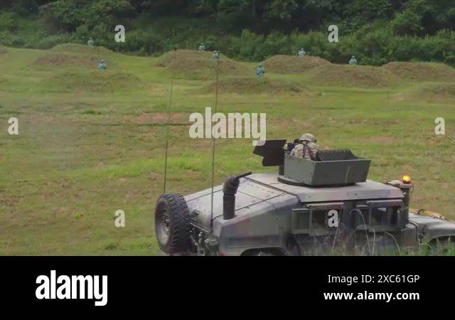 2021 Aerial drone footage of Humvees 25th Transportation Battalion ...