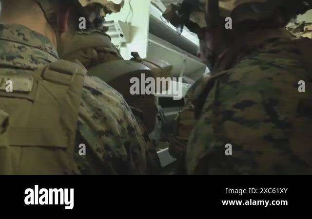2020 U.S. Marines prepare to fly off the deck of the Wasp-class ...