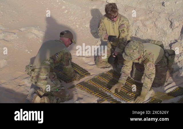 2021 Explosive Ordnance Disposal team prepares a controlled blast ...