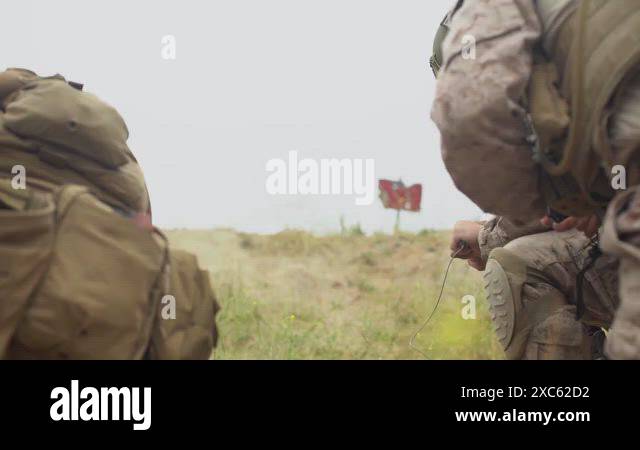 2021 Slow Motion, Marine Corps Combat Engineers breeching exercise with ...