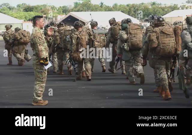 2022 U.S. Army 25th Infantry Division soldiers in a combat training center rotational operation ...