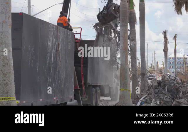 2022 FEMA B-Roll of disaster cleanup one month after Hurricane Ian's ...