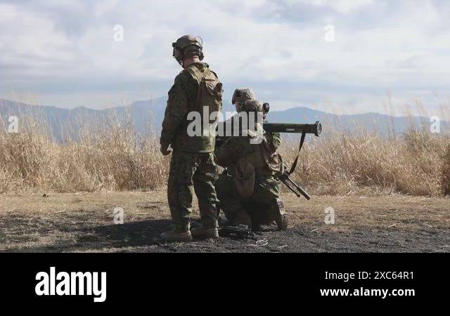 2023 U.S. Marines fire rocket launchers and automatic rifles during ...
