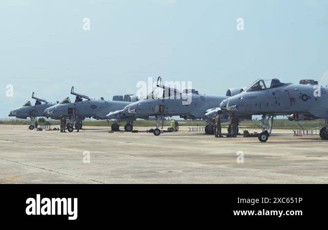 2023 U.S. Air Force A-10C Thunderbolt II jets support US led NATO ...