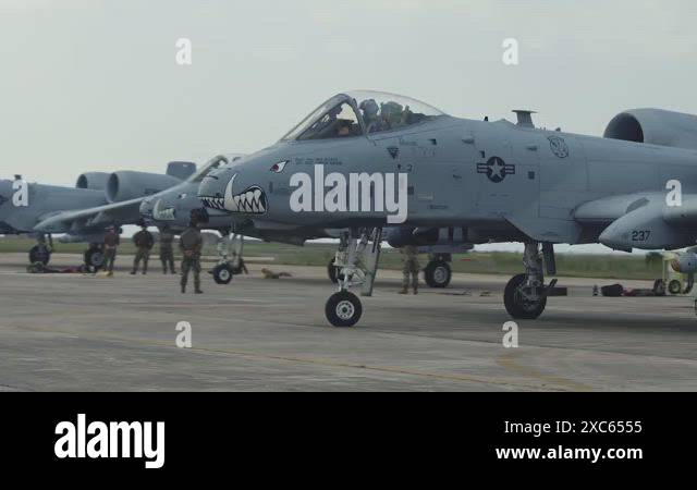 2023 U.S. Air Force A-10C Thunderbolt II jets support US led NATO ...
