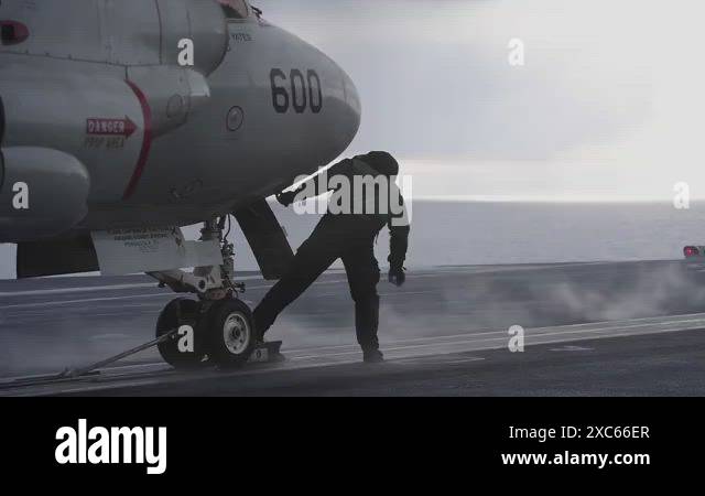 USS Theodore Roosevelt (CVN 71) 05/12/21 U.S. Sailors conduct aircraft ...