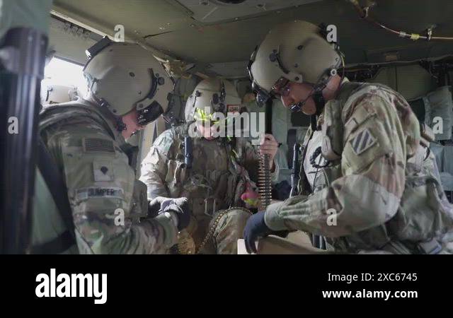 Camp Adazi, Latvia 08/06/2023 U.S. Army Soldiers, Task Force Knighthawk ...