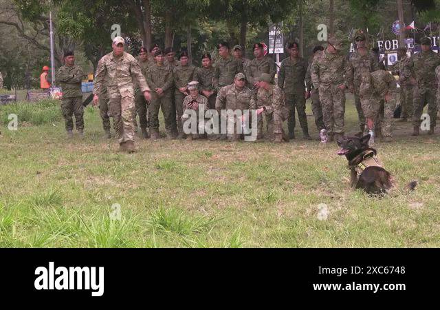 Clark Air Base, Philippines 04/17/2023 U.S. and Philippine service ...