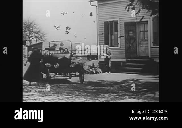 1920s postal service truck Stock Videos & Footage - HD and 4K Video ...