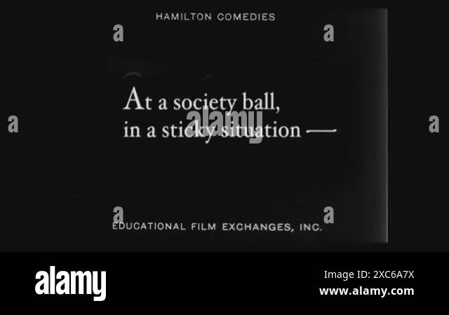 USA - 1924 - In this silent comedy, a rich man kicks an uninvited guest out of a private party ...