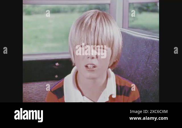 USA - 1977 - A boy learns the importance of staying seated on the ...