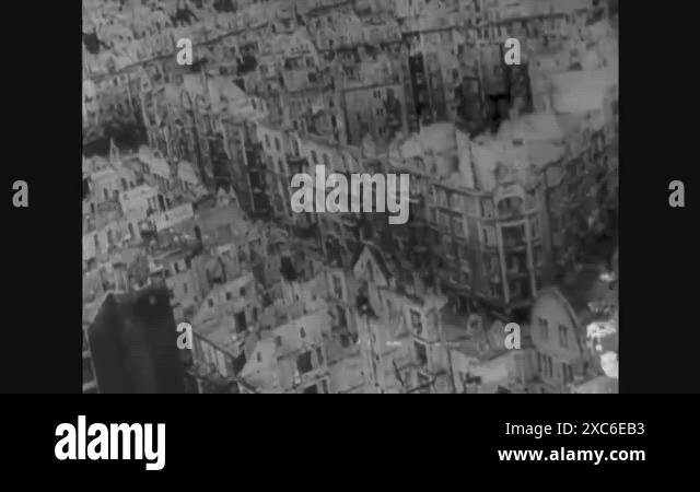 1949 - Part of a German reeducation program (translated) about hunger ...