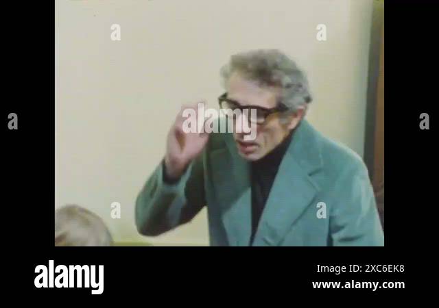 USA - 1978 - Children interview the principal of a school who has ...