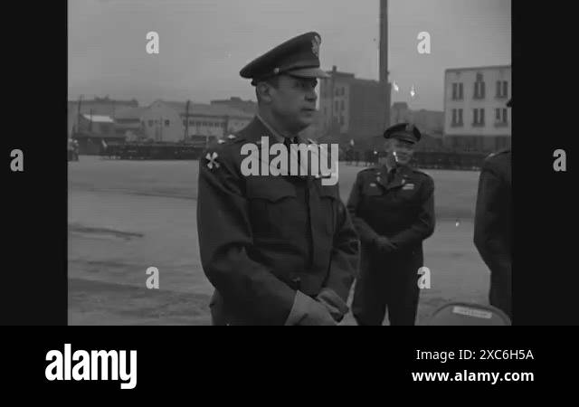 1951 - General Walter Leo Weible, commander of the Japan Logistical ...