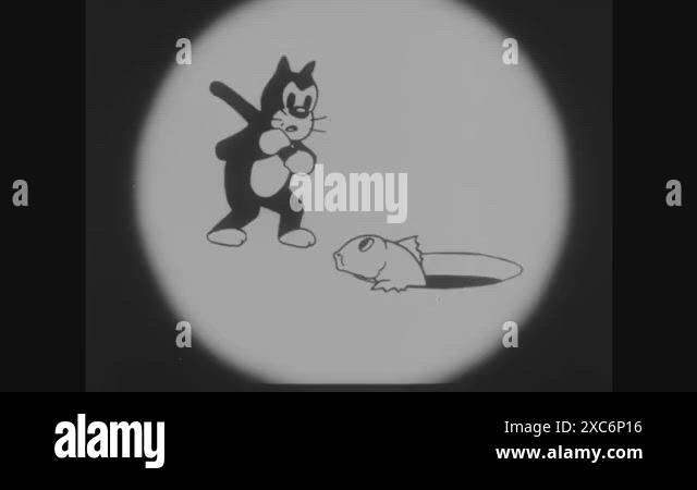 1924 - In this animated film, a live-action little girl and her cat ...
