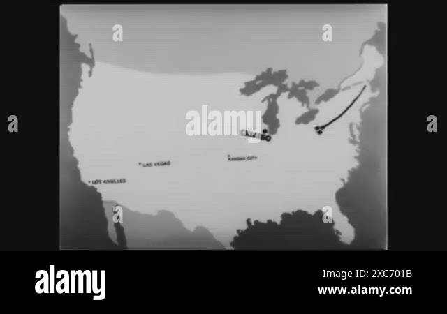 1933 - In this animated film, Cubby Bear pilots his plane over a cactus ...