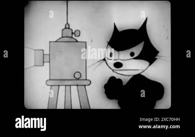1927 - In this animated film, Felix the Cat screens a film that ...