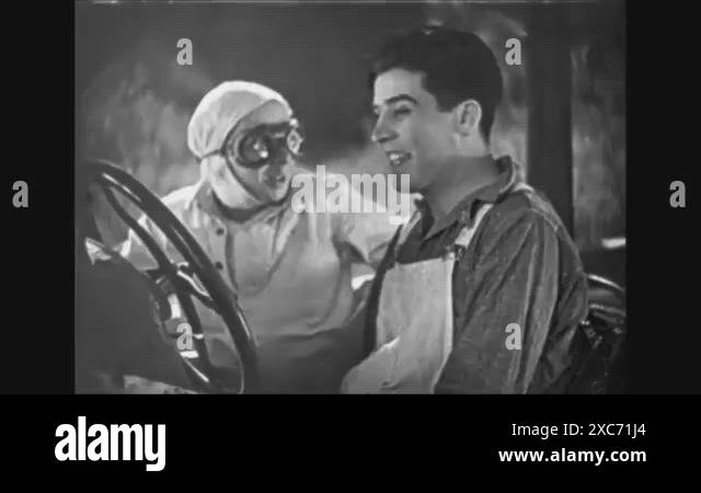 1926 - In this silent film, the winner of a student car race is awarded ...