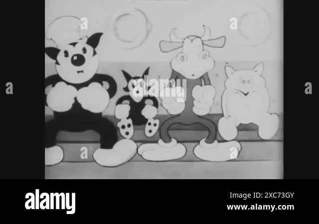 1931 - In this animated film, animal show boat passengers swoon and ...