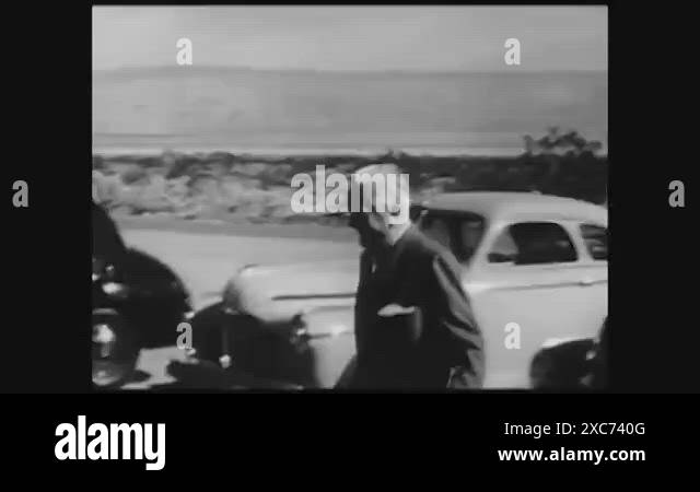 1948 - Home movies of the cameraman's new wife meeting Frank Marshall ...