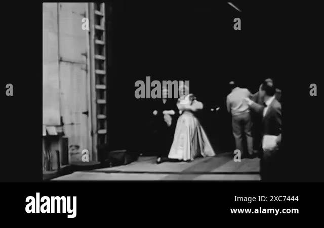 1950s - Frank Capra films home movies Ken Murray meeting actresses on ...