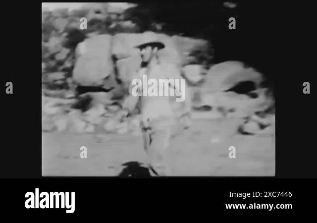 1930s - Home movies of western actors Johnny Mack Brown, Hoot Gibson ...