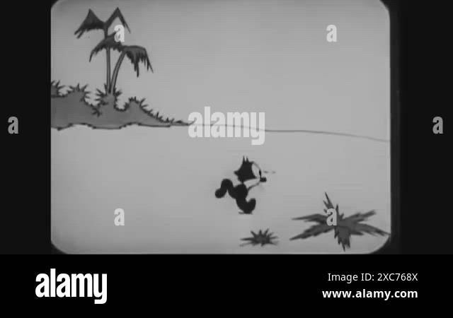 1926 - In this animated film, an ostrich swallows a gun and coughs out ...